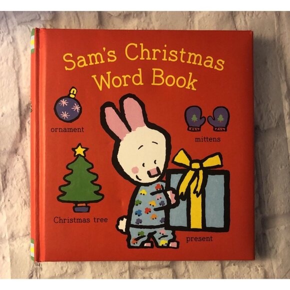 Toys | Sams Christmas Word Book Hardcover | Poshmark